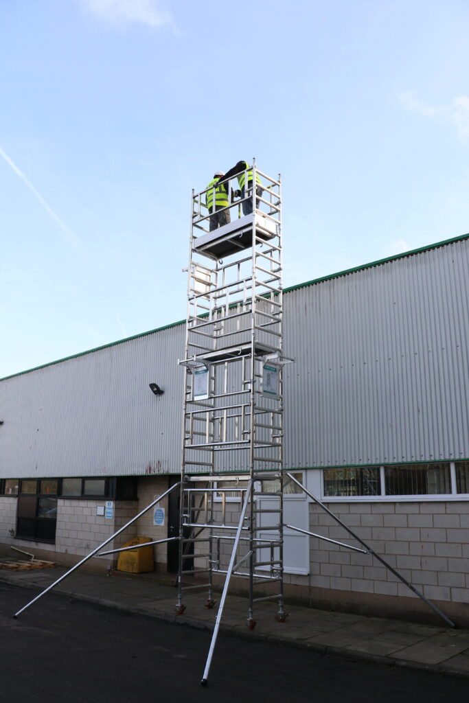 Hi-Viz One Man Tower 2 - 7.1m HR Height | THX - The Hire Xperts | Tool Hire