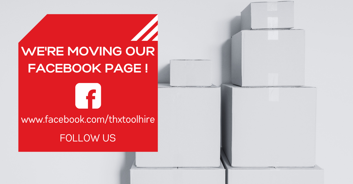We're moving our facebook page! - THX