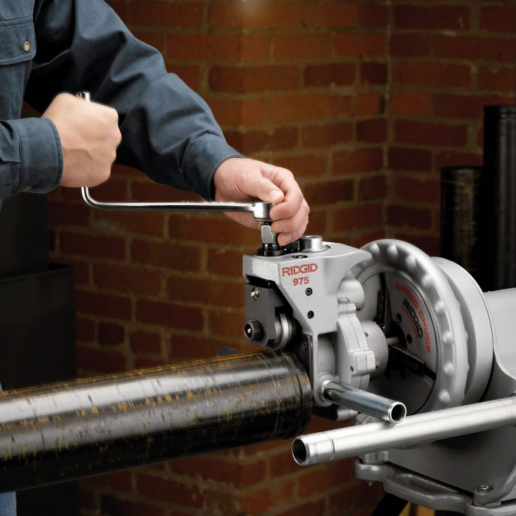Ridgid 975 Combo Roll Groover | THX - The Hire Xperts | Tool Hire