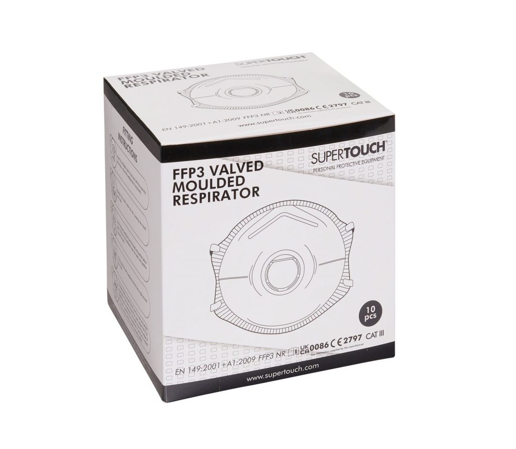 FFP3 Moulded Valved Mask | THX - The Hire Xperts | Tool Hire