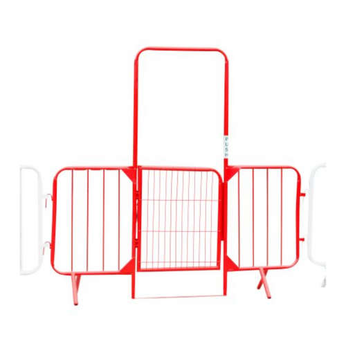 Crowd Control Barrier - Walkthrough With Gate | THX - The Hire Xperts ...