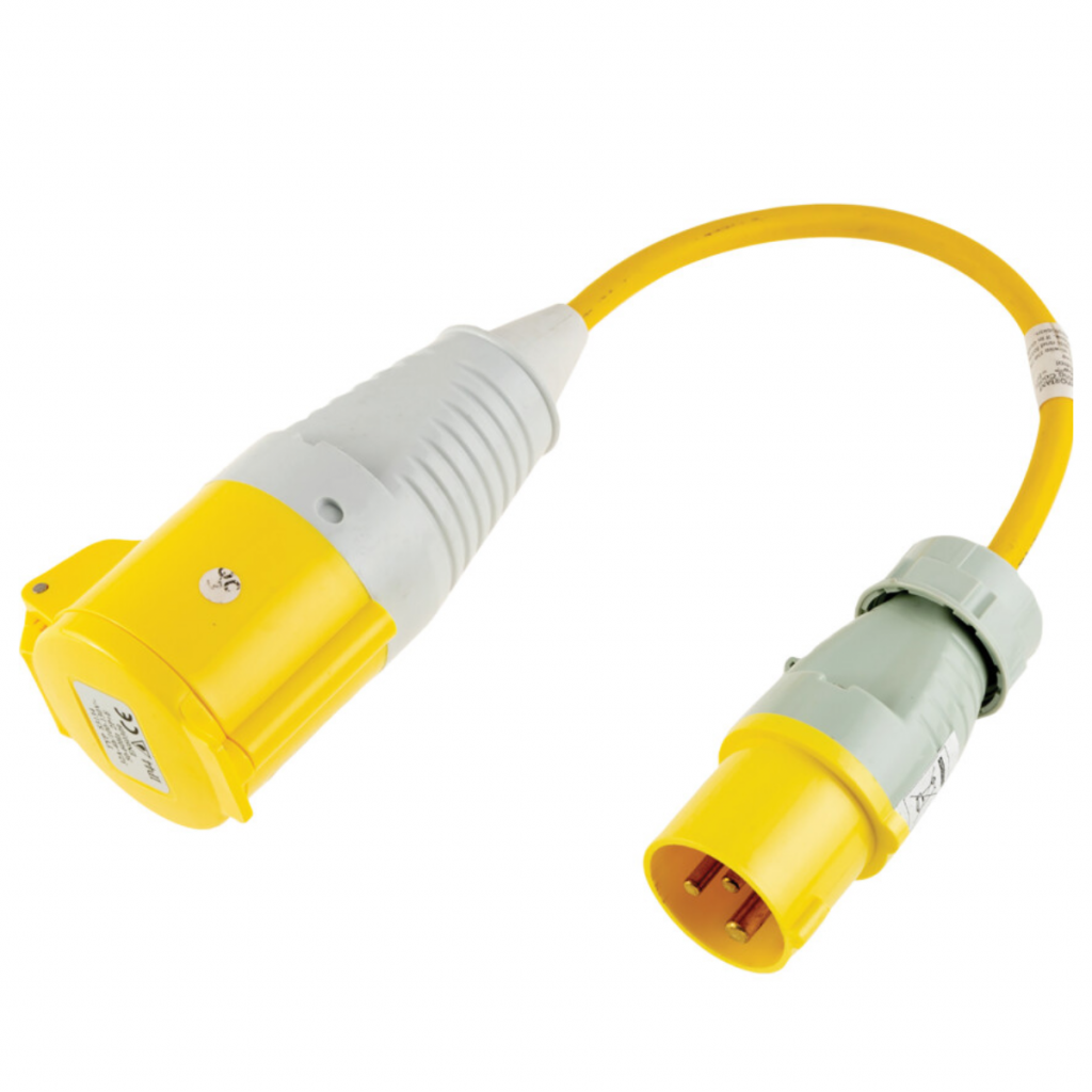 16A Plug - 32A Socket Fly Lead 110V | THX - The Hire Xperts | Tool Hire