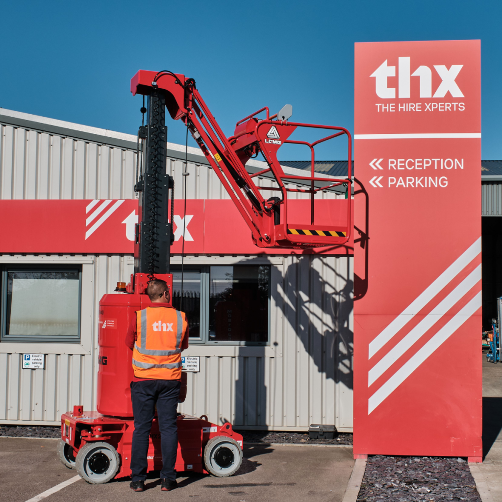 LGMG Vertical Mast Lift (10m WH) | THX - The Hire Xperts | Tool Hire